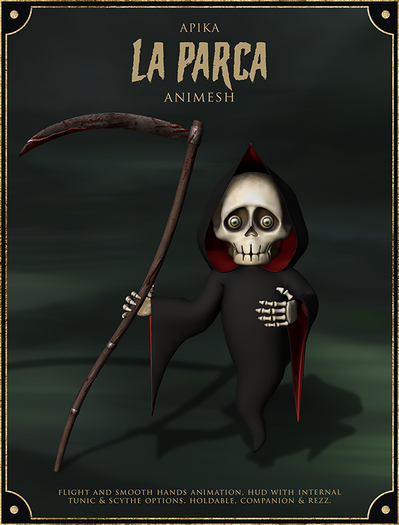 Second Life Marketplace - [Apika] La Parca - Animesh